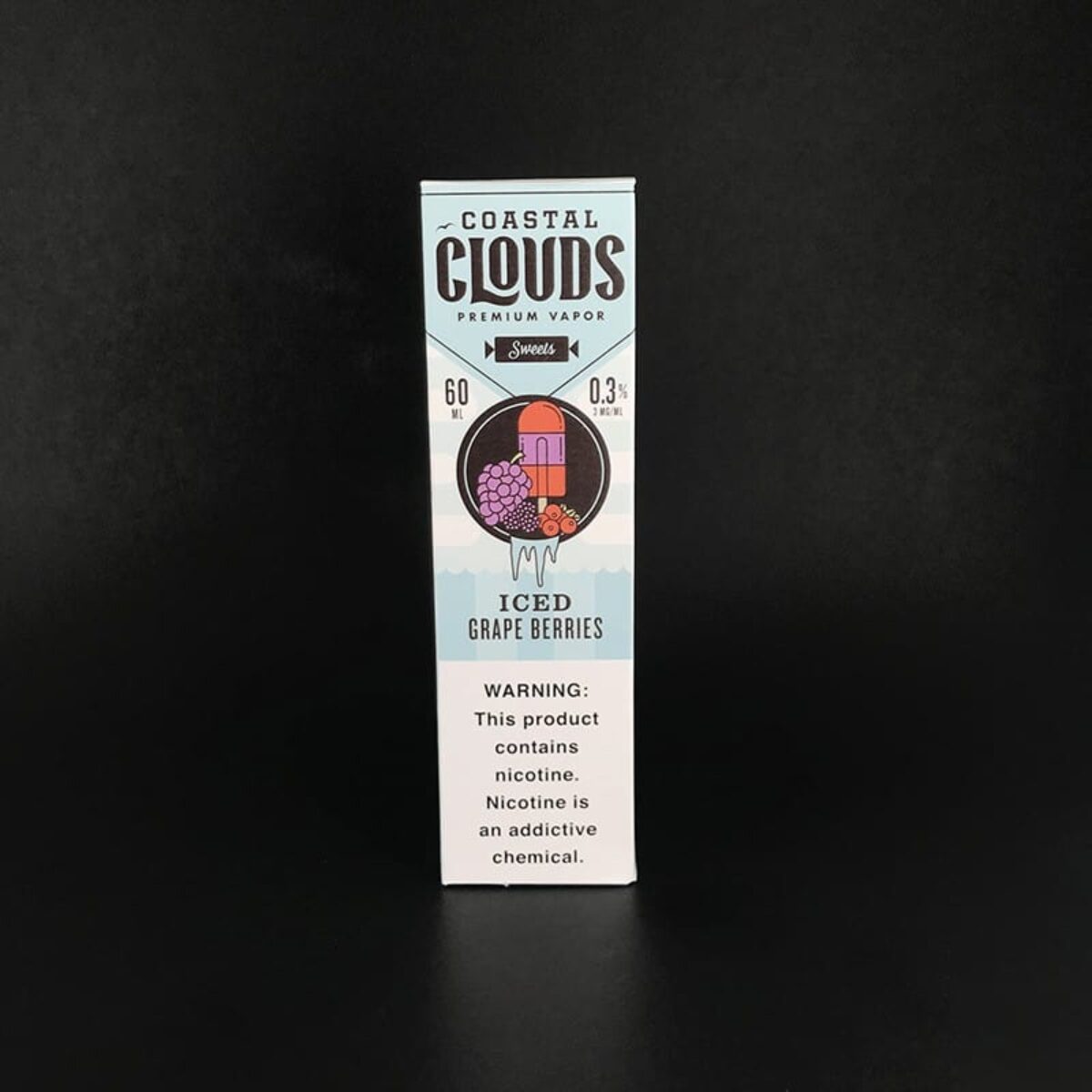 Coastal Clouds 60mL - Iced Grape Berries - The Vapor Lab